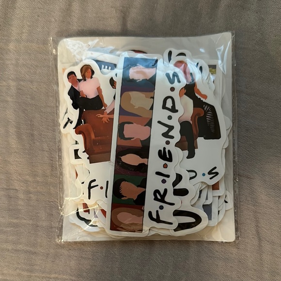 Other | Friends Tv Show Sticker Pack | Poshmark
